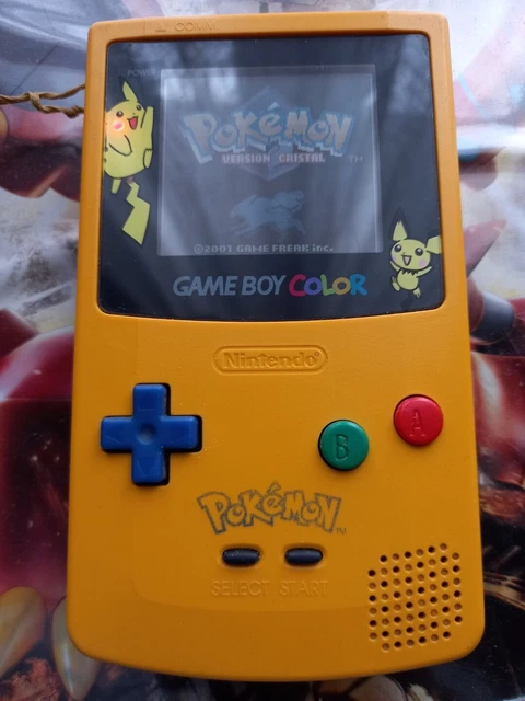 CONSOLE NINTENDO GAME Boy Color + Cartouche de jeu Pokémon Version ...