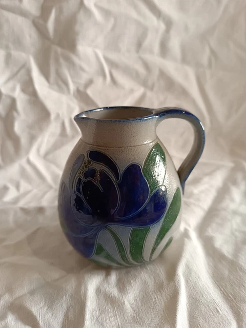 ANCIEN PICHET À Vin en Grès d'Alsace - Style Betschdorf - Signé Albert Schmitter EUR 20,00 ...