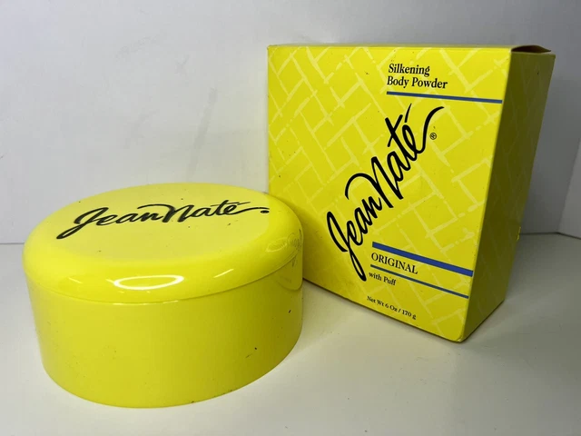 JEAN NATE SILKENING Body Powder Original with Puff NEW $96.98 - PicClick CA