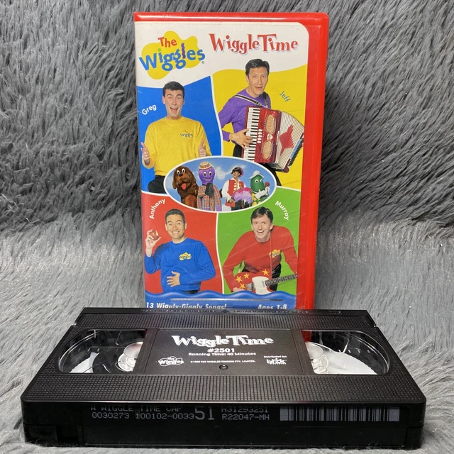 WIGGLES, THE: WIGGLE Time (VHS, 1999, Red Clam Shell) $9.50 - PicClick CA