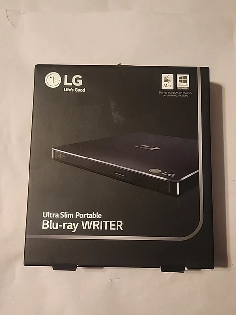 LG ULTRA SLIM Portable Blu-ray Writer / DVD Writer BP50NB40 $216.50 ...