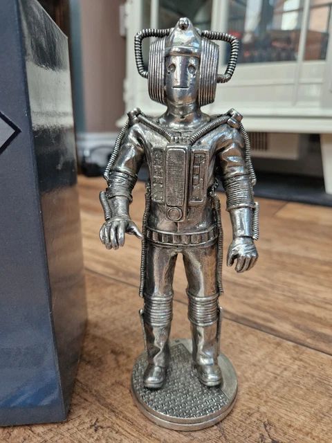 ROBERT HARROP DOCTOR Who Pewter Cyberman - In original box with ...