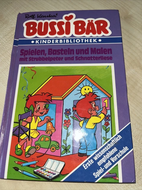 ROLF KAUKAS BUSSI Bär Kinderbibliothek - Spielen, Basteln und Malen EUR ...