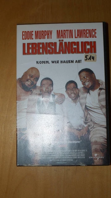 LEBENSLÄNGLICH EDDIE MURPHY Martin Lawrence VHS VIDEO Kassette (384 ...