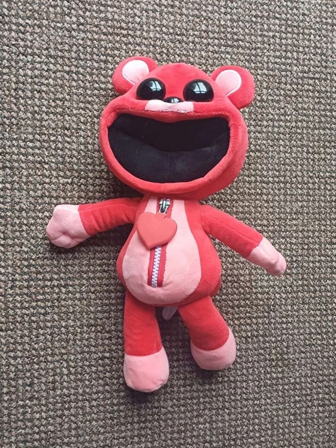 POPPY PLAYTIME SMILING Critters Bobby Bearhug Plush Toy Red 14” £18.40 ...