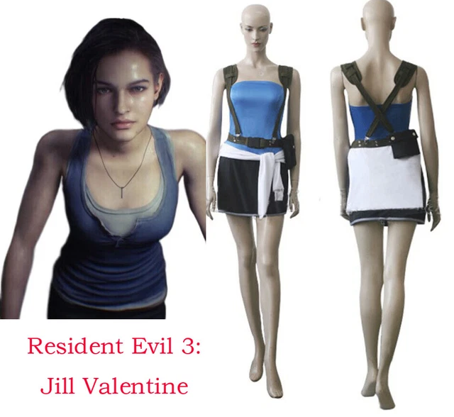 RESIDENT EVIL 3: Remake Jill San Valentino costume cosplay EUR 79,58 ...