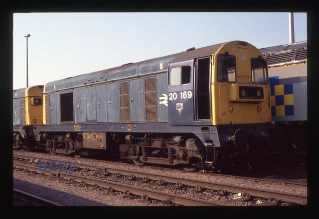 ORIGINAL 35MM SLIDE - Class 20 - 20169 at Worksop on 1.9.91. £2.25 ...