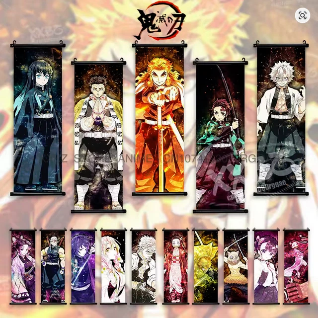 DEMON SLAYER SCROLLS Infinity Castle Kimetsu no Yaiba Scroll Poster ...