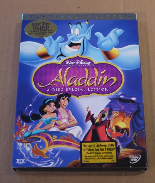 ALADDIN LITTLE MERMAID Emperor’s New Groove Lion King Mulan Tarzan & 5 ...