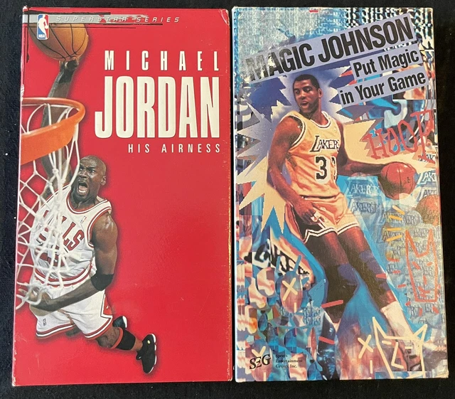 MICHAEL JORDAN & Magic Johnson VHS Tapes £9.35 - PicClick UK