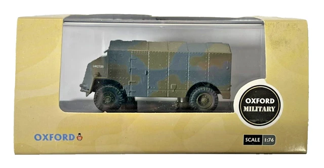 OXFORD 1:76 SCALE 1940's British Army Armoured Command Vehicle 76DOR001 ...