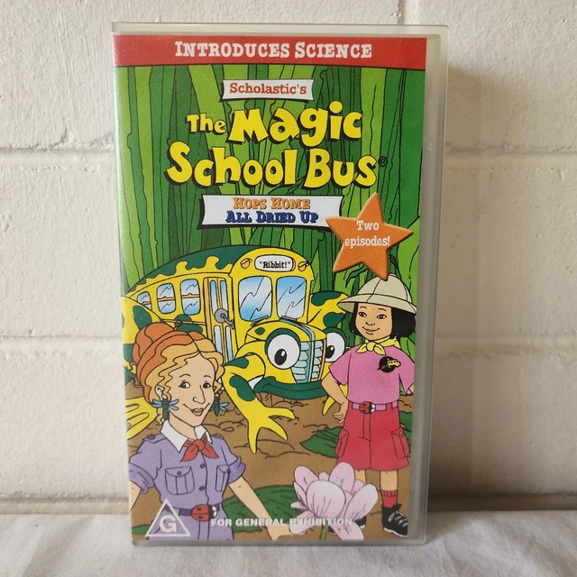 THE MAGIC SCHOOL Bus - Hops Home/All Dried Up VHS 1999 Scholastic [2 ...