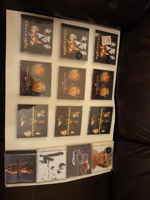 JAMES BOND 007 "Golden Eye" Cds Gold Versions Cd Singles Various Albums ...