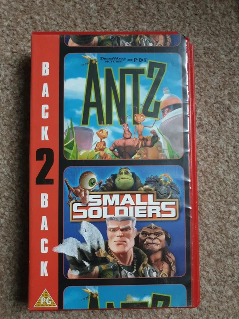 ANTZ / SMALL Soldiers (VHS, 2002) £4.00 - PicClick UK