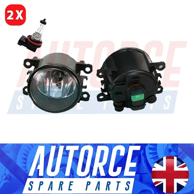 2X FRONT BUMPER Fog Light Lamp For Ford Focus Mk2 Mk3 Fiesta Mk5 Mk6 ...