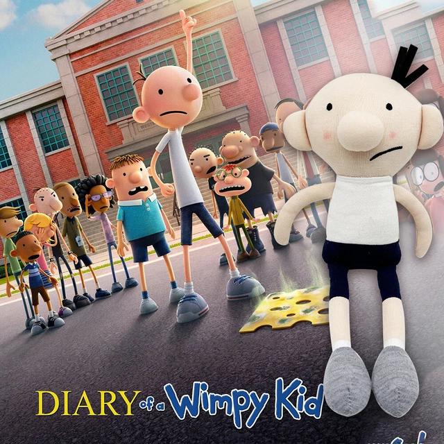 SOFT DIARY OF A Wimpy Kid Character Plushie Toy For Children 35cm/70g ...