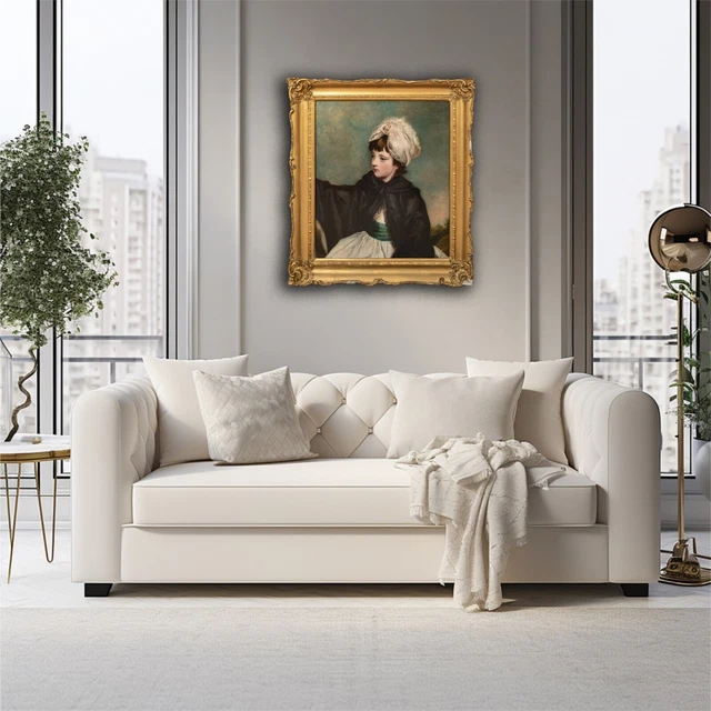 18TH CENTURY PORTRAIT Lady Caroline Howard - SIR JOSHUA REYNOLDS (1723 ...