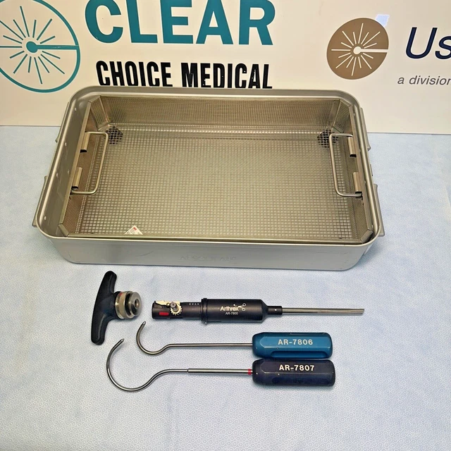 ARTHREX CERCLAGE SYSTEM Complete AR-7801 AR-7800 AR-7806 AR-7807 $5,191 ...