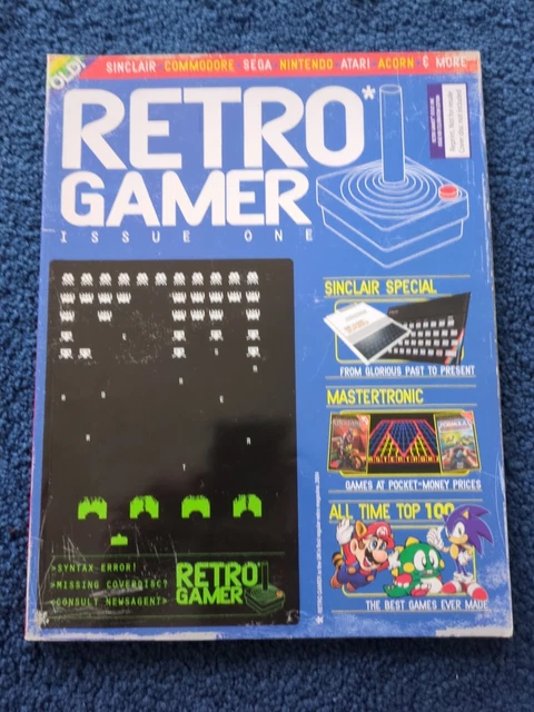 RETRO GAMER MAGAZINE Issue 1 (Reprint) Great Condition Vintage Gaming £ ...