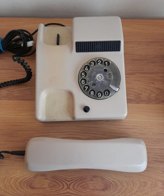 GERMAN 1980'S Rotary Telephone Landline NT Vintage £29.95 - PicClick UK