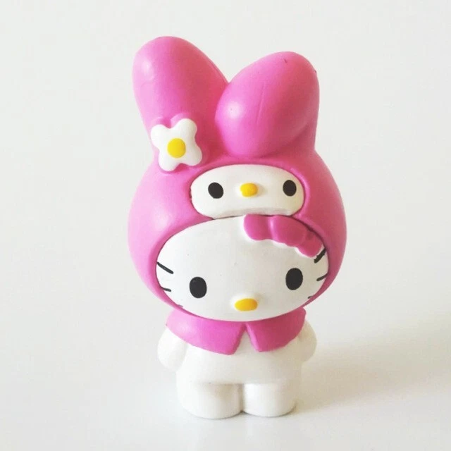 SANRIOS HELLO KITTY Cosplay My Melody Kawaii Anime Figure Models Kids ...