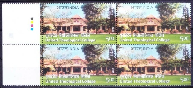INDE 2011 MNH Colour Guide Blk, United Theological College EUR 2,23 ...