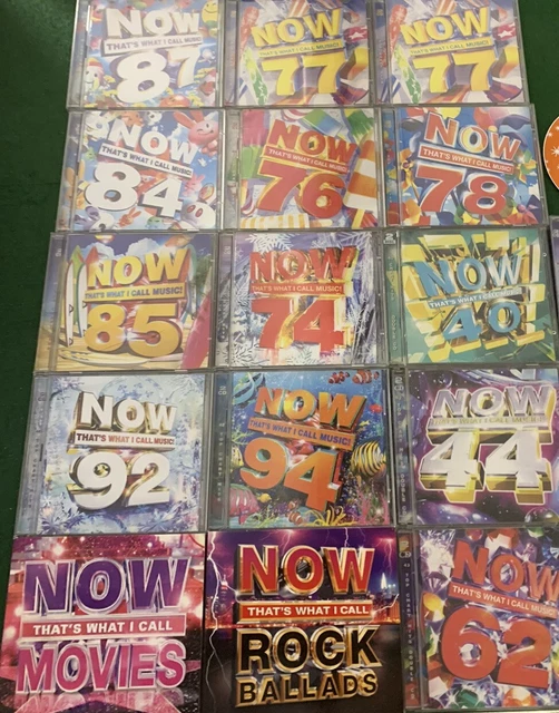 NOW THAT’S WHAT I Call Music Bundle - Original Double CD Albums. £15.00 ...