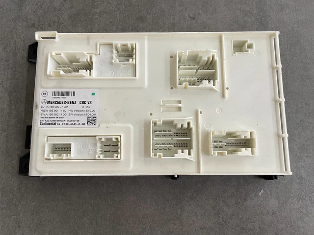 MERCEDES GLA STEUERGERÄT Sicherungskasten A1569007702 A1569011400 ...