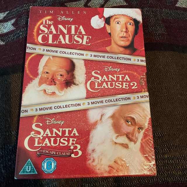 DISNEYS THE SANTA Clause 3 Movie Collection Dvd Boxset New & Sealed £7. ...