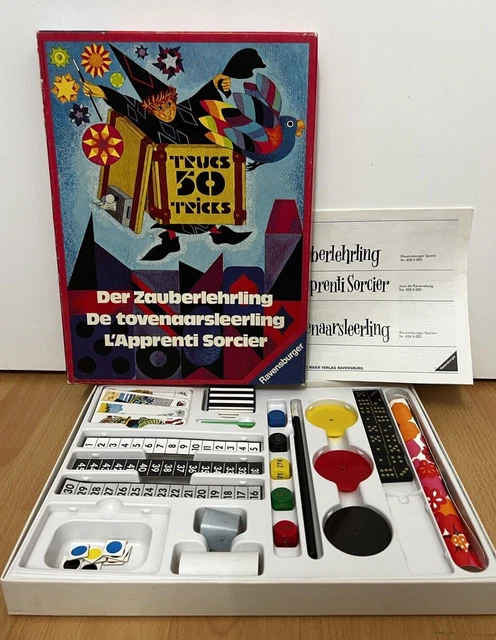 DER ZAUBERLEHRLING - Zaubertricks - Ravensburger Spiele 1969 - Zauber ...