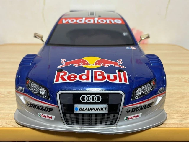 1/10 TAMIYA AUDI A4 DTM Red Bull Racing Car Radio Control Body TAMIYA ...