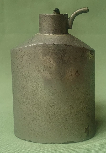 ANTIQUE METAL CONTAINER for Chloroform - ALLEN & HANBURYS, LONDON £10. ...