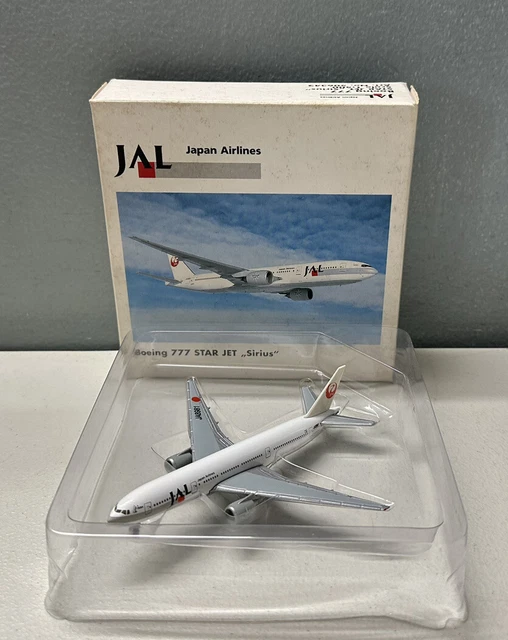 HERPA WINGS 1:500 JAL Japan Airlines Boeing 777 STAR JET Sirius 506342 New EUR 17,04 - PicClick DE