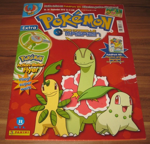 POKEMON: DAS OFFIZIELLE Magazin Nr.34/Sep 2010 (Panini) Comic Heft mit ...