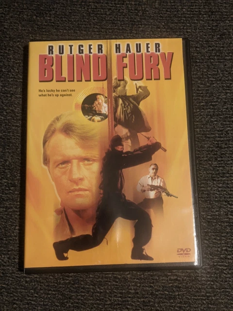 BLIND FURY DVD Out of Print RARE Rutger Hauer Cult Classic Phillip ...