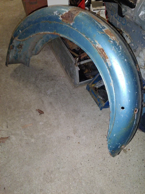 VINTAGE PRE UNIT Triumph Swingarm Frame Rear Mudguard For Repair. Uk ...