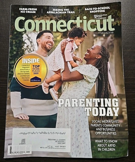 CONNECTICUT MAGAZINE SEPTEMBER 2025 Parenting Today £6.30 - PicClick UK