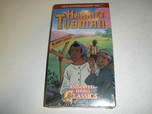 NOUVEAU NID DIVERTISSEMENTS Vhs Animated Hero Classics Harriet Tubman ...