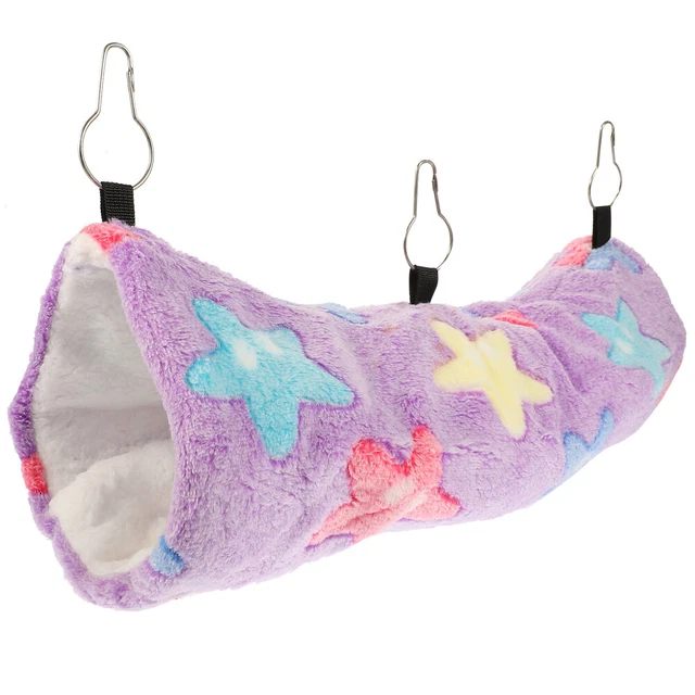 TUNNEL DI COTONE topo nido cavia letto criceto cincillà amaca furetto ...