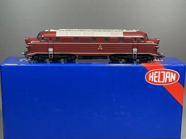 H0 HELJAN LOKOMOTIVE Digital DSB Frichs My 1201 M. Monroe DC OVP / 3 H ...