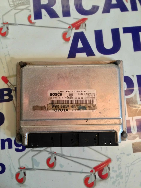 ECU MOTEUR ENGINE ECU Toyota Yaris 1.4D Code : 0281010768 EUR 230,58 ...