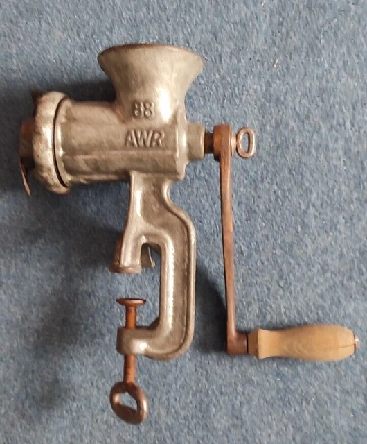 ANTIK & SELTEN Deutscher Fleischwolf Alexanderwerk Nr. 7 ** 88 TOP ...