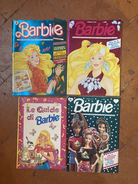 BARBIE MAGAZINE GIORNALINI Di Barbie + Le Guide Di Barbie Anni 90 EUR ...