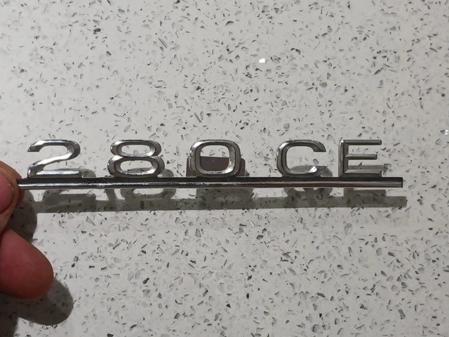 MERCEDES-BENZ W123 COUPE C123 Dashboard Blanking Plate Emblem £49.99 ...