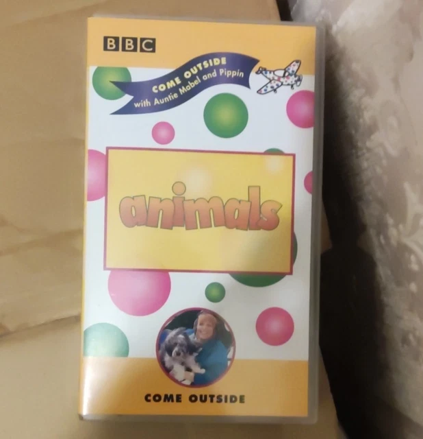 BBC COME OUTSIDE Animals VHS PAL 1995 Auntie Mabel & Pippin BBC Schools ...