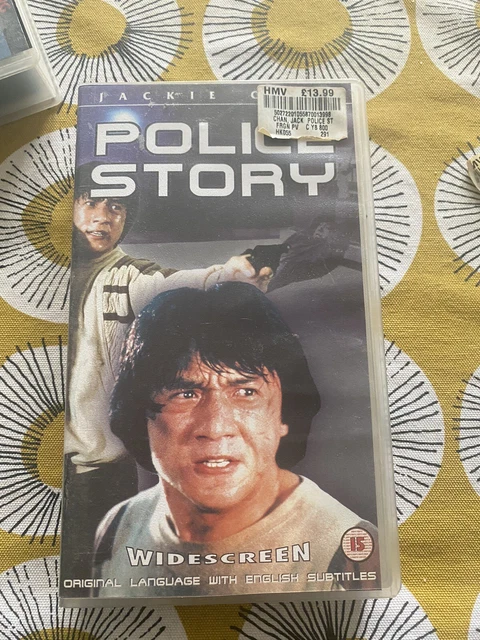 POLICE STORY JACKIE Chan Widescreen VHS Made In Hong Kong £31.89 ...