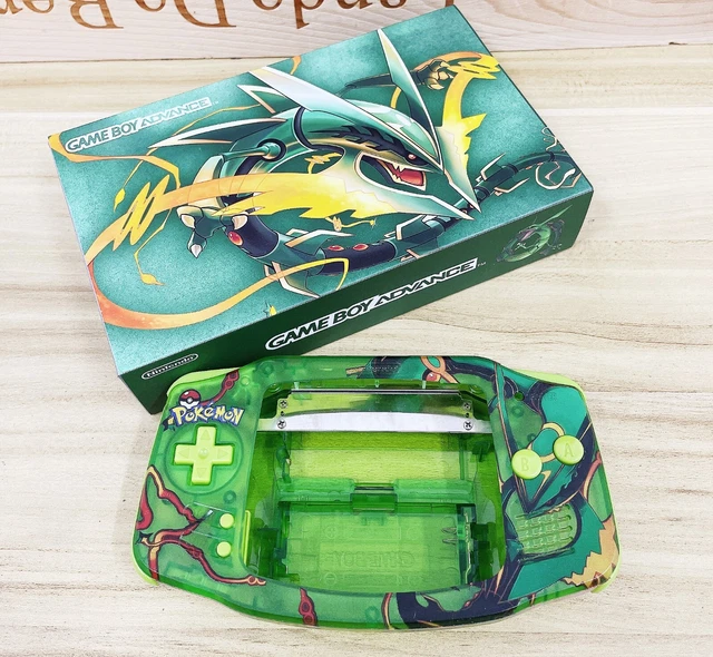 NINTENDO RAYQUAZA POKEMON Complete Shell Kit Game Boy Advance Housing ...