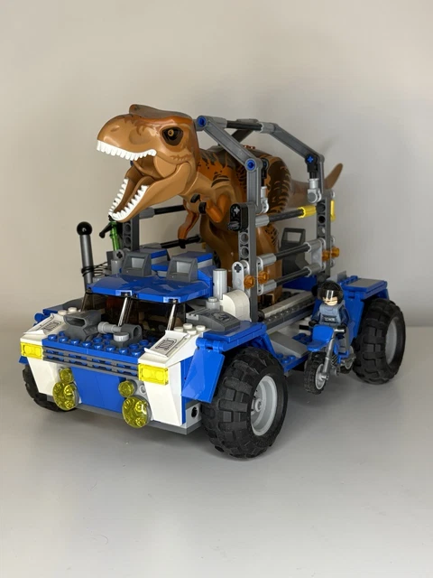 LEGO 75918 - Jurassic World : T. Rex Tracker. Complete With Minifigs. £ ...