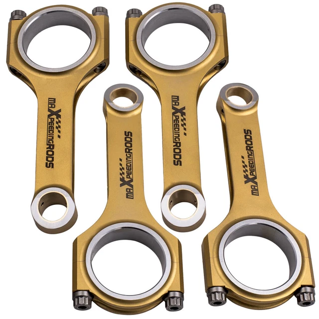 TITANIZING CONNECTING RODS Bielles for VW Golf MK4 Gti 1.8T 144/19mm ...