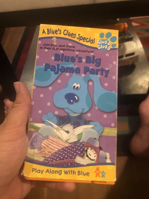 Blues Clues Blues Big Pajama Party Vhs 1999 Eur 981 Picclick De